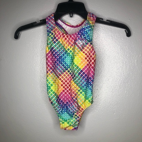 Speedo | Swim | Speedo Multicolored Onepiece Bathing Suit Size 5 | Poshmark